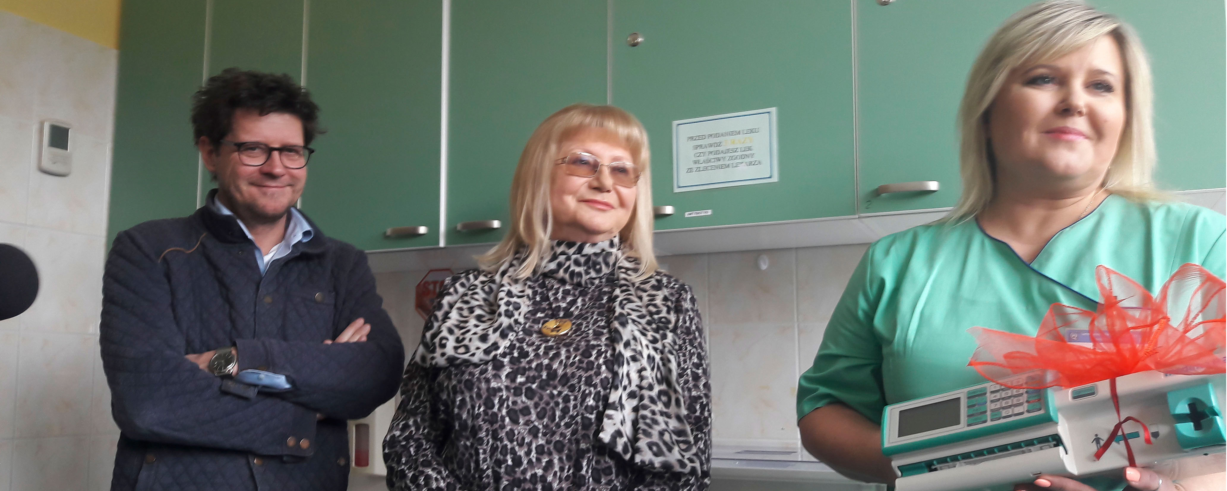 Znany aktor w olsztyńskim szpitalu. Zobacz, jaką niespodziankę ...