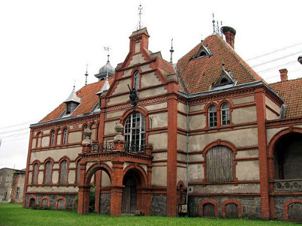 Turza Mała – pałac z XIX wieku. Fot. Marek Tułodziecki : Radio Olsztyn